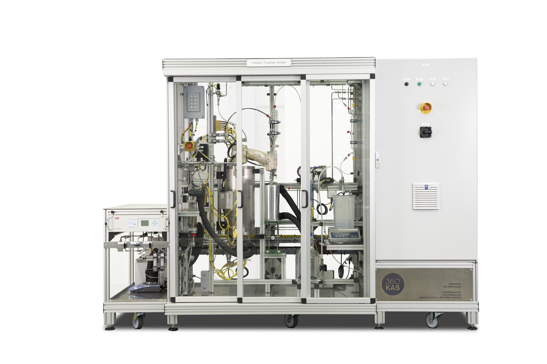 Short Contact Time Riser Test (SCT-RT) Unit - 360KAS - Analyser ...